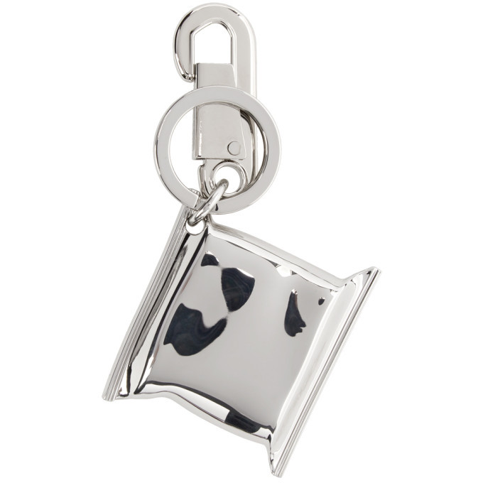 Kenzo Silver Runway Keychain Kenzo