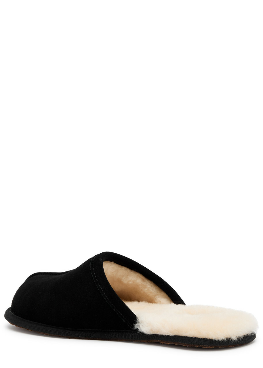 Ugg Scuff Suede Slippers Black Ugg