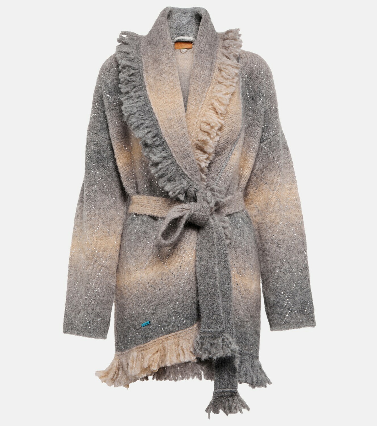Alanui - Crystal Ice Caves wool-blend cardigan Alanui