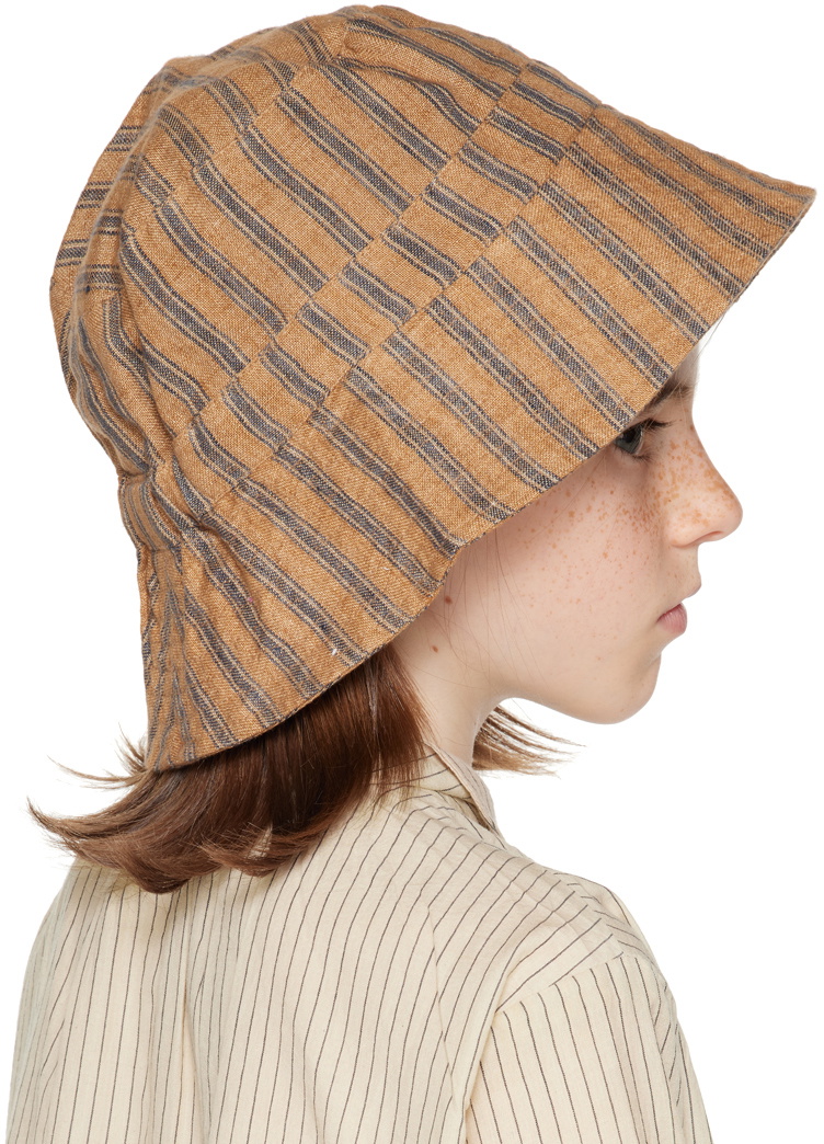Caramel Kids Tan Cedrus Bucket Hat Caramel