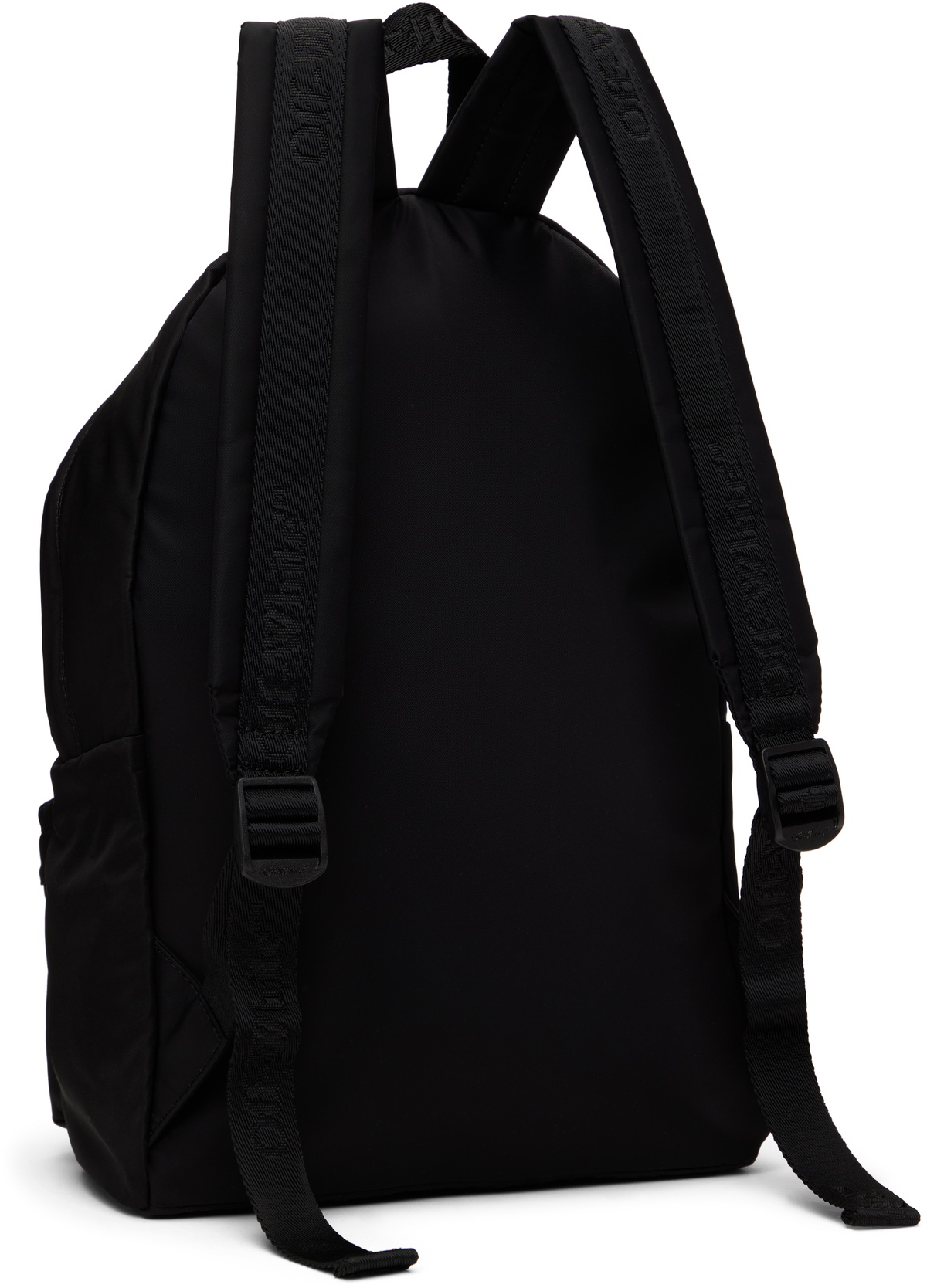 Off-White Kids Black Spray Arrow Backpack Off-White