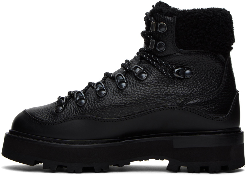 Moncler Black Peka Trek Boots Moncler