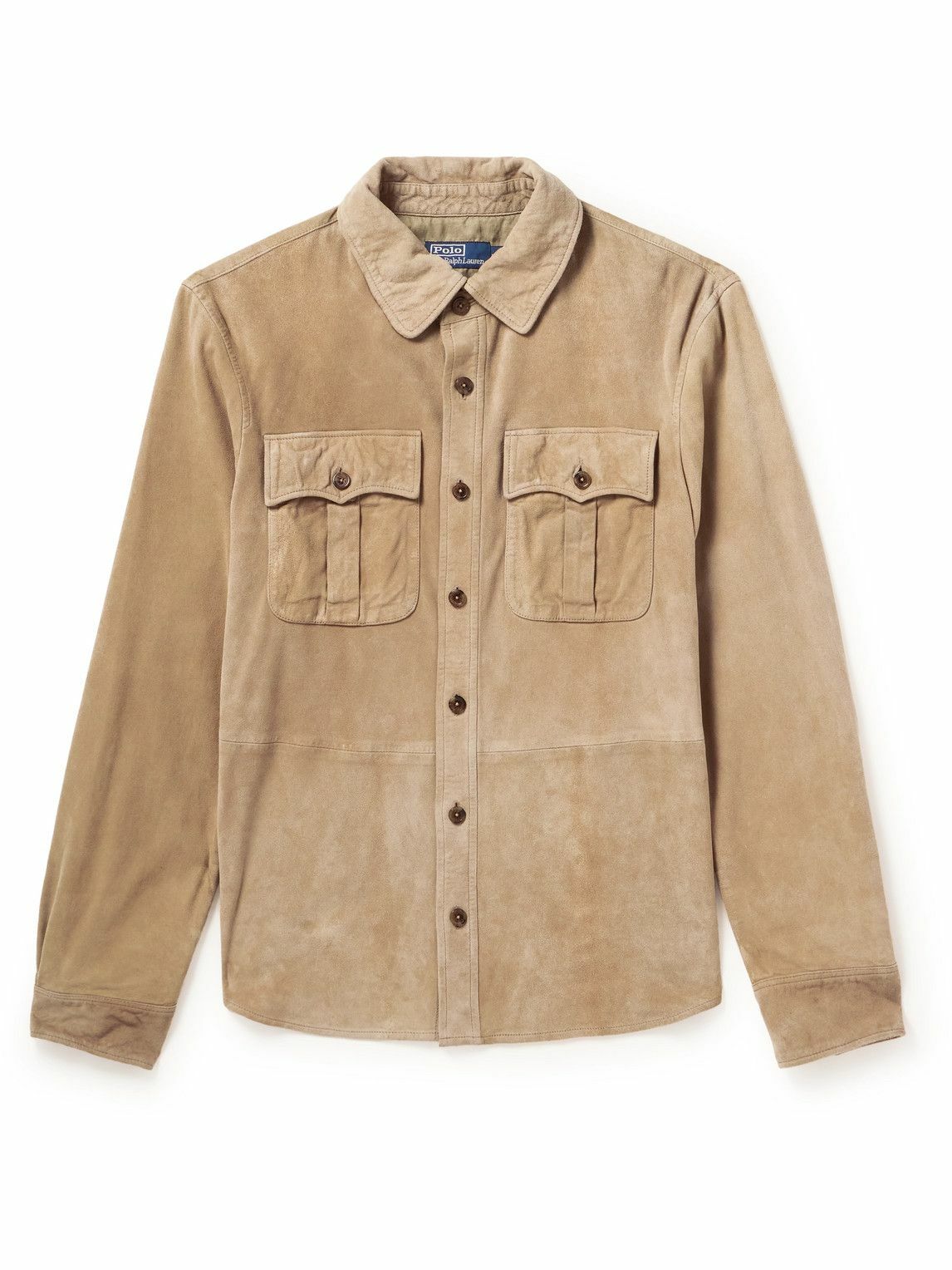 Polo Ralph Lauren - Suede Jacket - Neutrals Polo Ralph Lauren