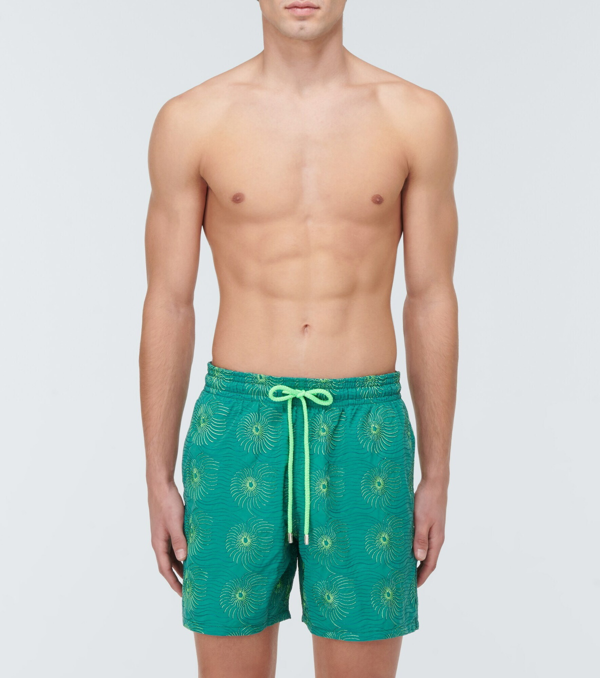Vilebrequin - Mistral embroidered swim trunks Vilebrequin