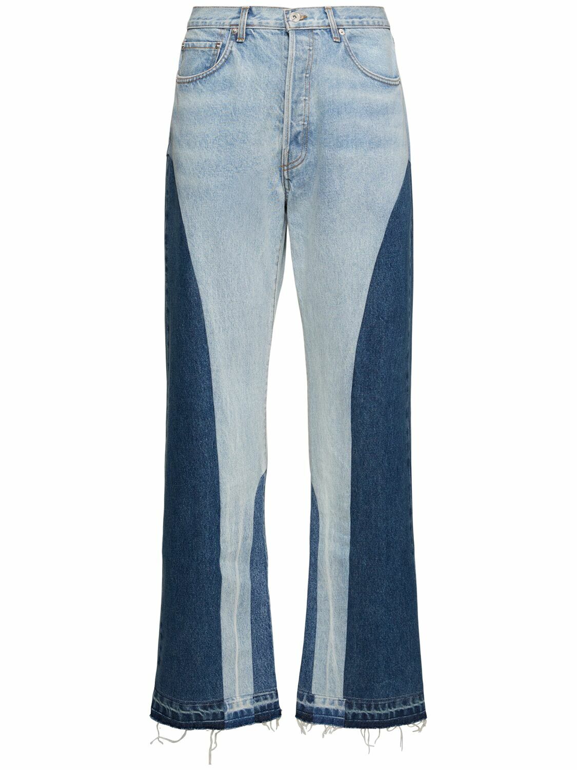 GALLERY DEPT. Trent Color Block Denim Jeans Gallery Dept.