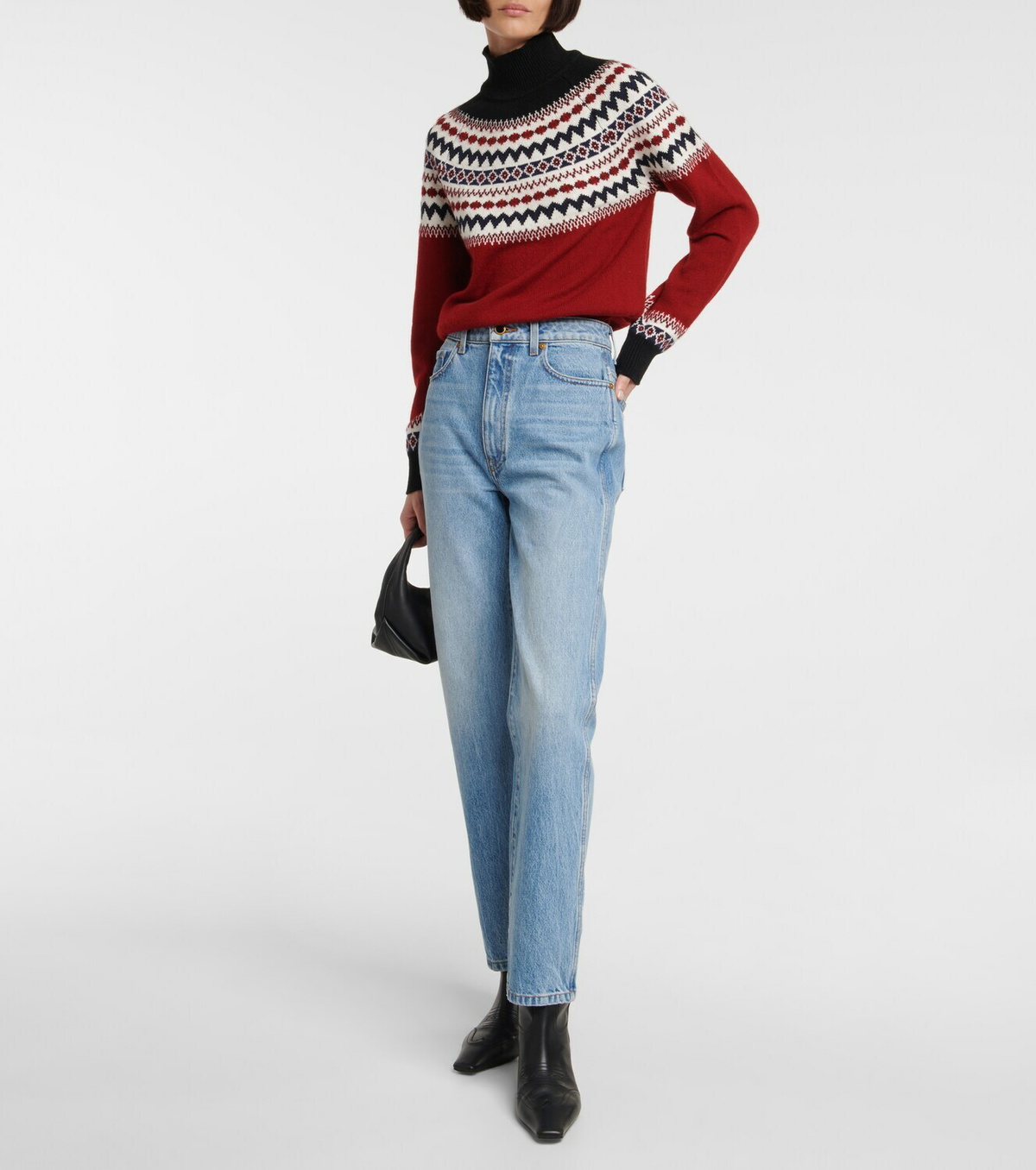 Khaite - Denali patterned cashmere sweater Khaite