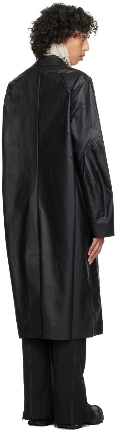 POST ARCHIVE FACTION (PAF) Black Raglan Coat Post Archive Faction