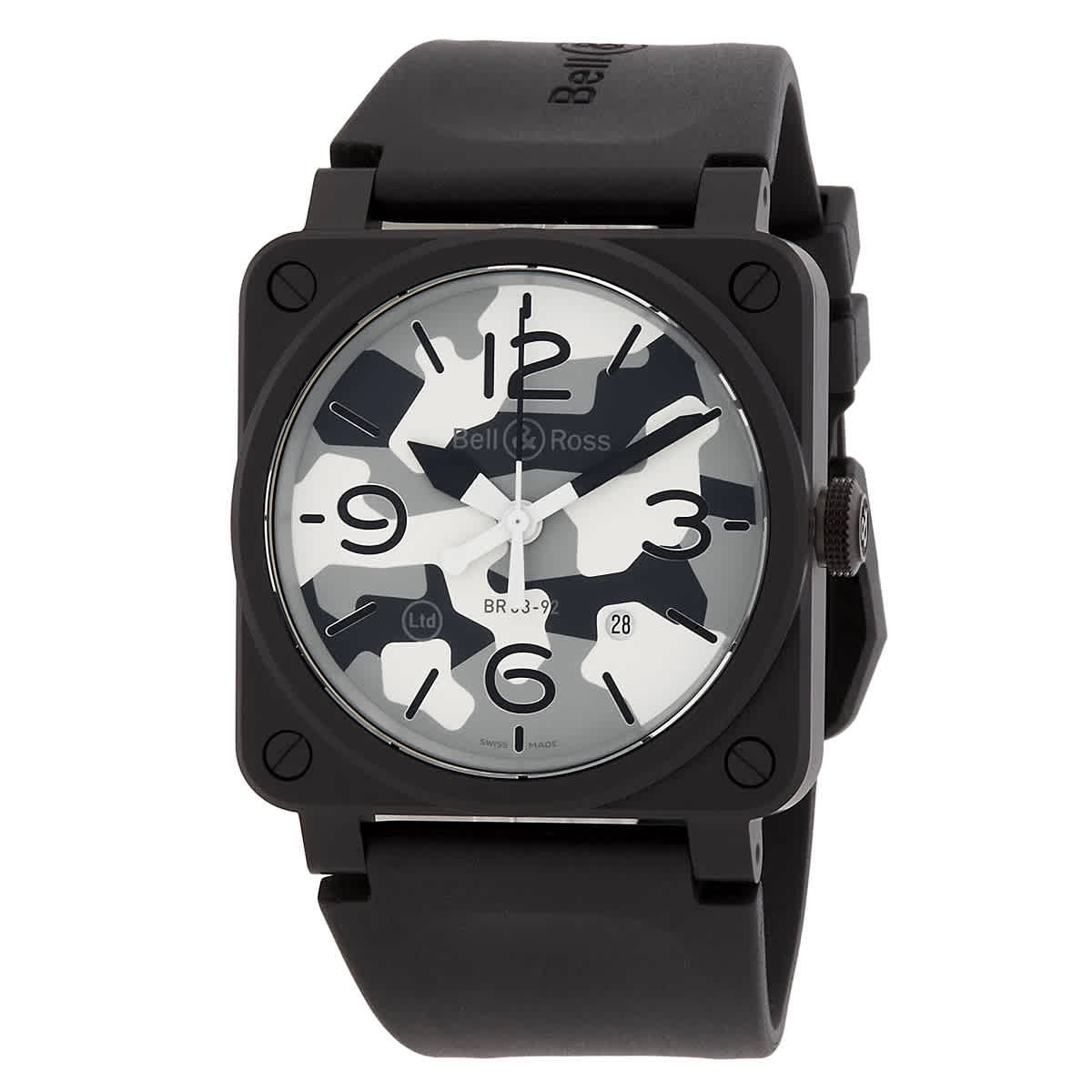 Bell and Ross Instruments Automatic Mens Watch BR0392-CG-CE/SCA Bell & Ross