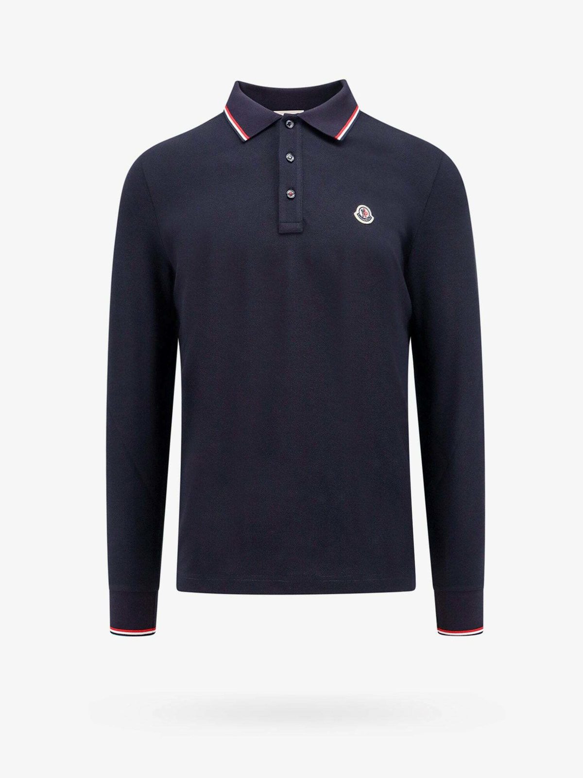 Moncler Blue Polo Shirt Mens Moncler