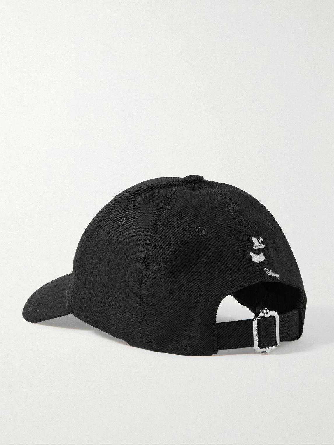 Givenchy - Disney Oswald Logo-Embroidered Cotton-Twill Baseball Cap ...
