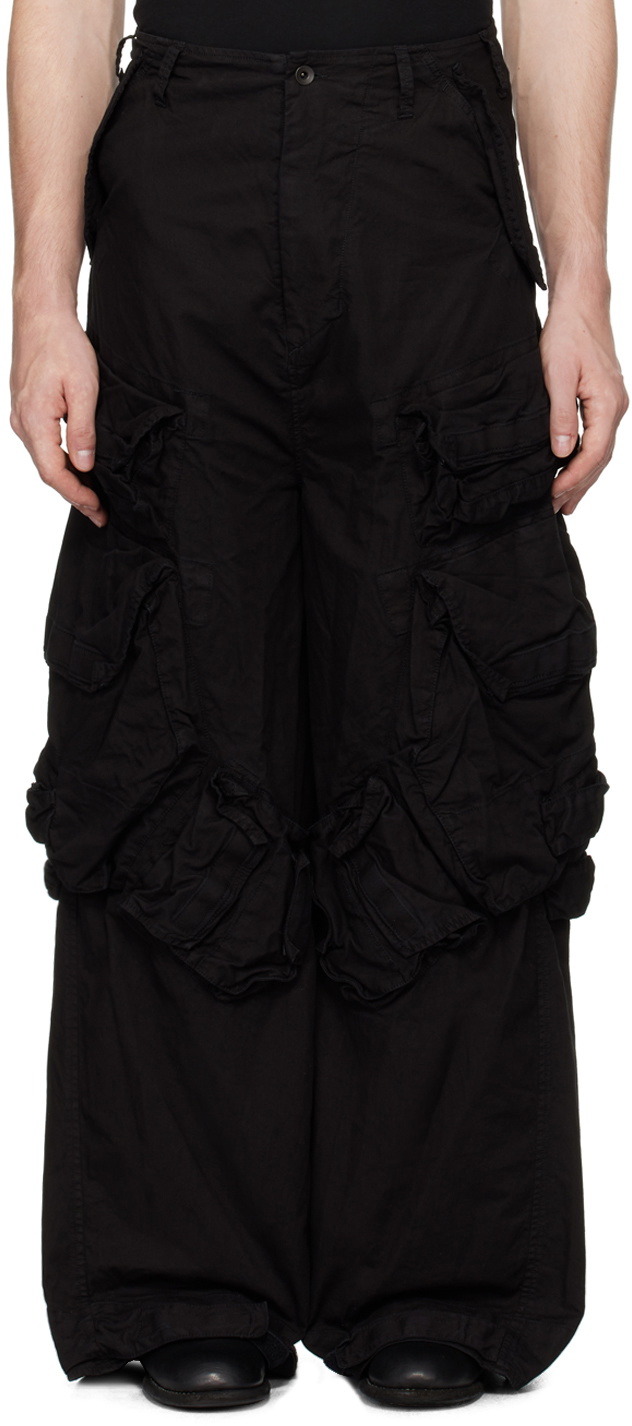 Julius Black Helion Cargo Pants Julius