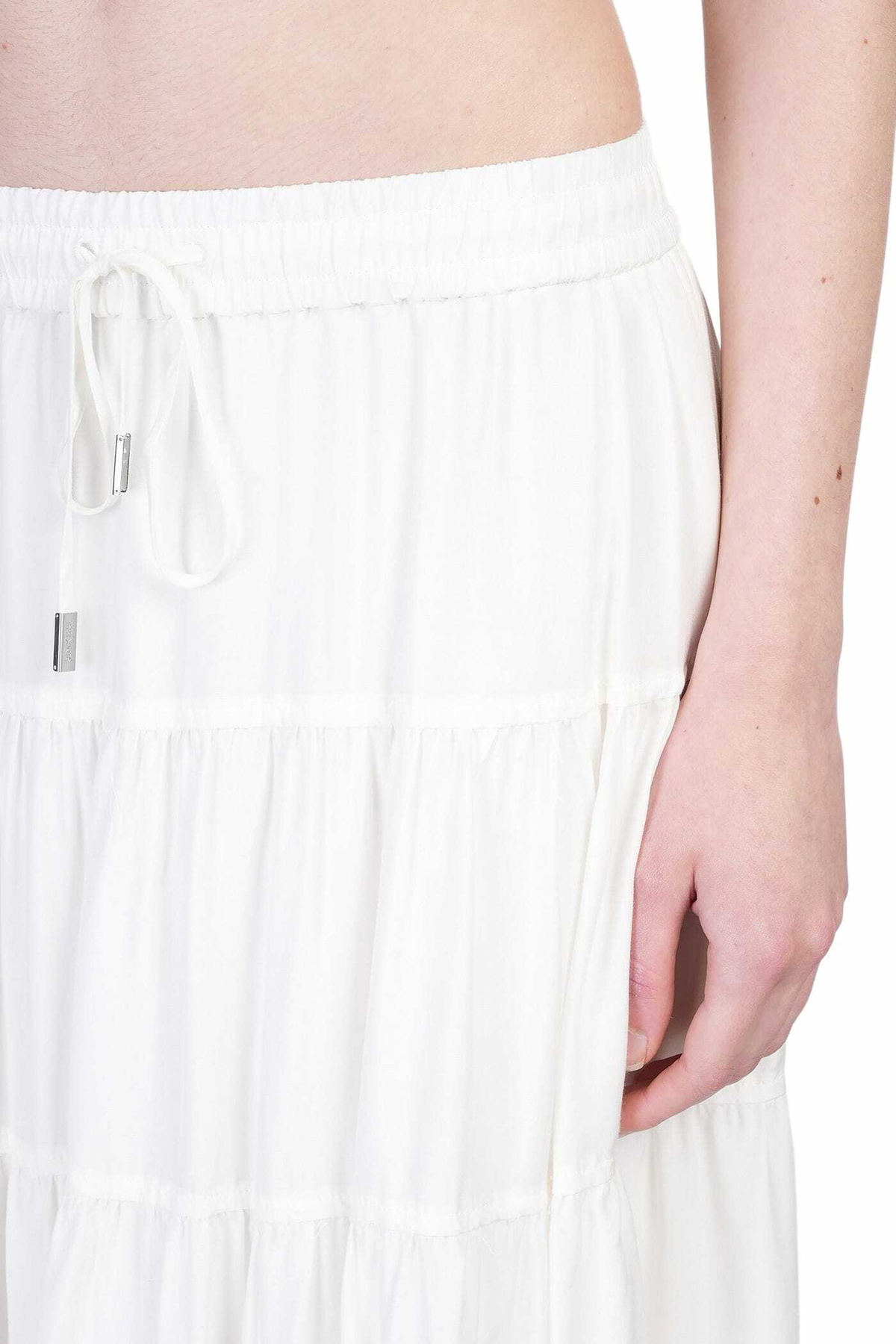 Simkhai Lulee Skirt In Beige Viscose Simkhai