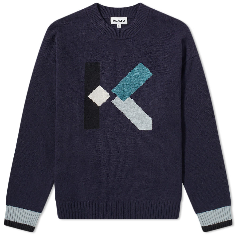 Kenzo Monogram Crew Knit Kenzo