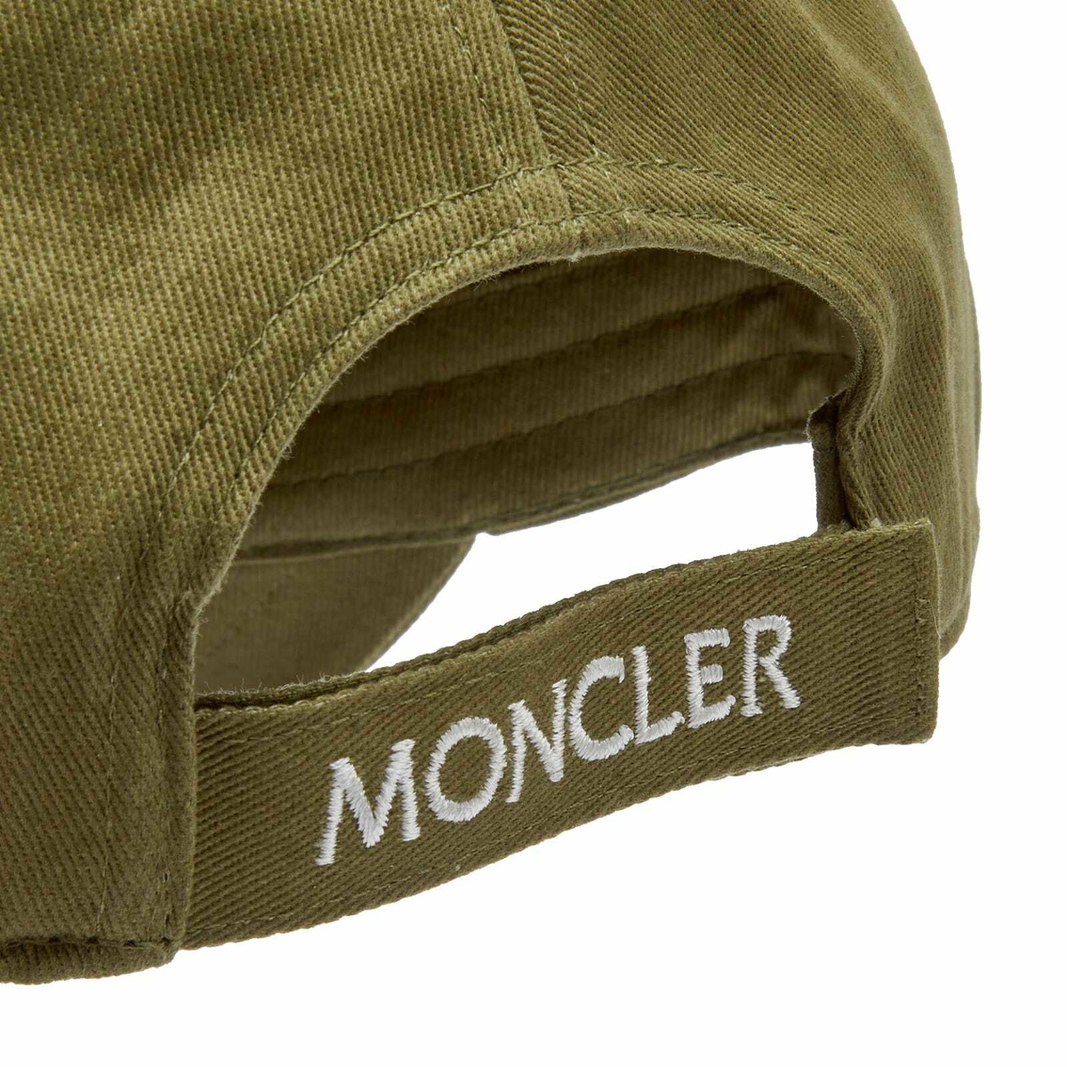 Moncler Women's Logo Baseball Cap in Green Moncler