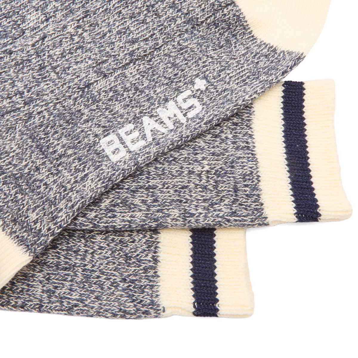 Beams Plus Men's Rag Sock in New Navy Beams Plus