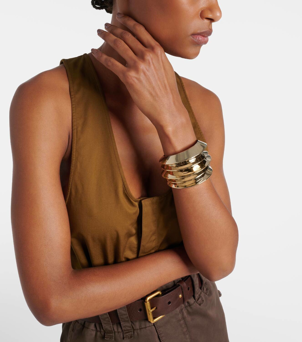 Saint Laurent Wide Stacked bangle Saint Laurent