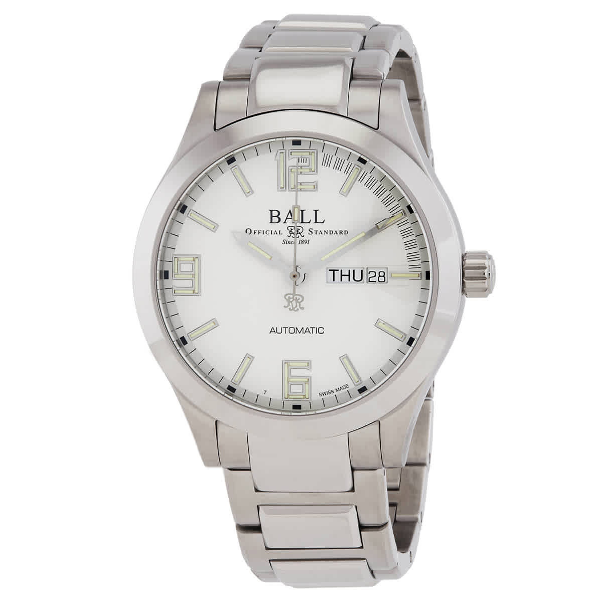 Ball Engineer III Legend Automatic Silver Dial Mens Watch NM9328C-S14A ...