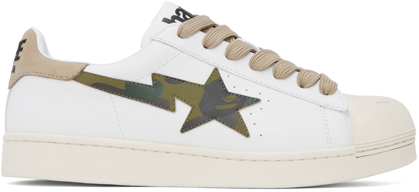 BAPE White Skull Sta M1 Sneakers A Bathing Ape