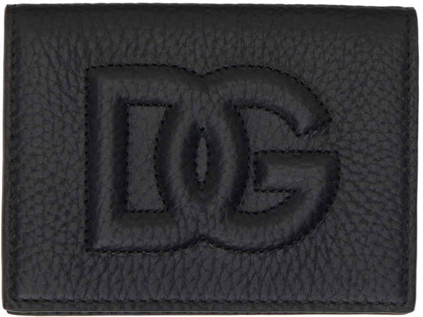 Dolce&Gabbana Black 'DG' Logo Wallet Dolce & Gabbana