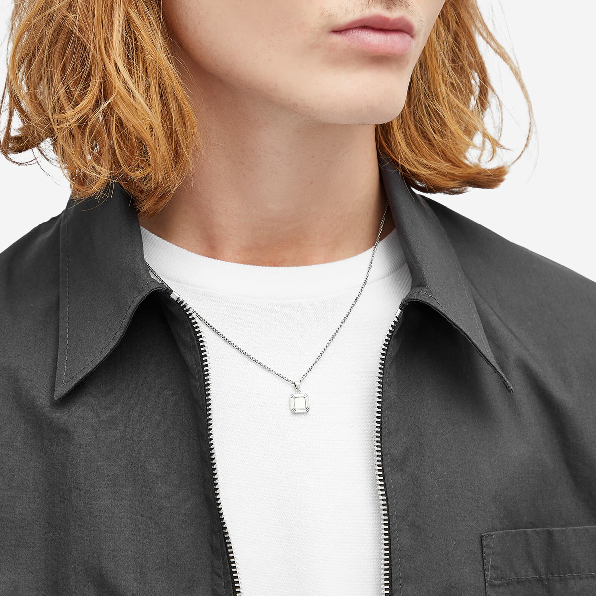 Serge DeNimes Men's Atrium Necklace in Sterling Silver Serge DeNimes