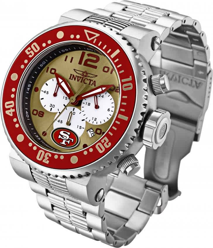 Invicta NFL San Francisco Chronograph Quartz Mens Watch 30282 Invicta