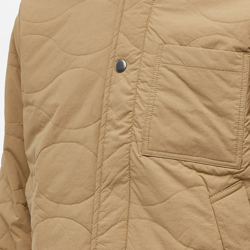 Universal Works Men's Carlton Quilted Jacket in Sand Universal Works