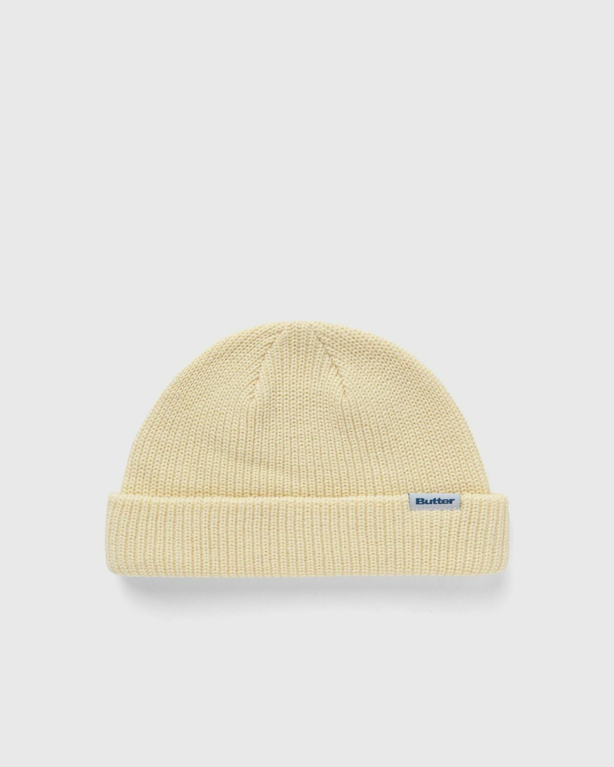 Butter Goods Wharfie Beanie Yellow Beanies Butter Goods
