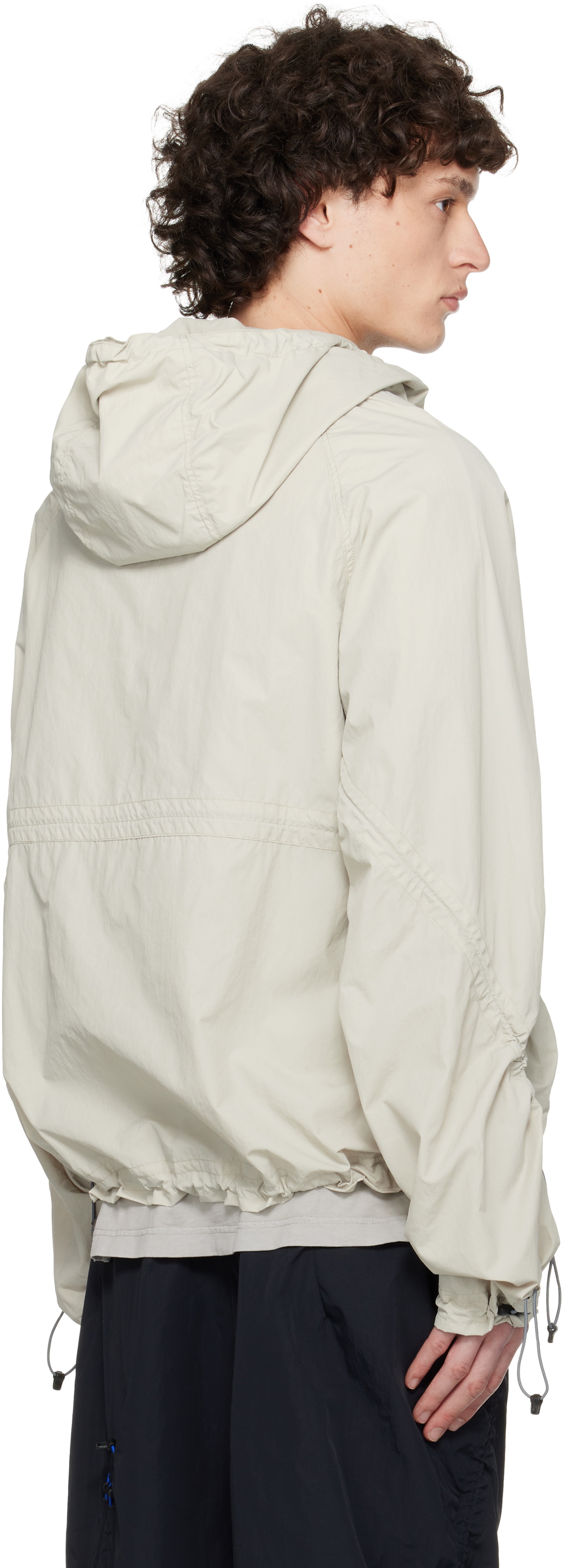 A-COLD-WALL* Beige Balfron Windbreaker Jacket A-Cold-Wall*