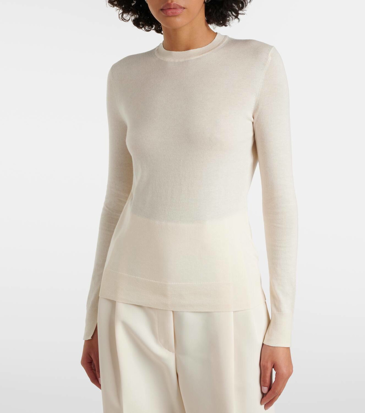 Joseph Cotton, cashmere, and silk sweater Joseph