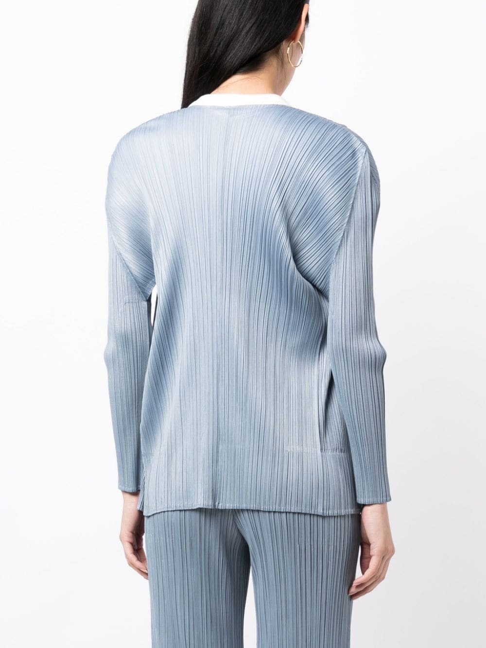 PLEATS PLEASE ISSEY MIYAKE - Pleated Open Cardigan Pleats Please Issey ...