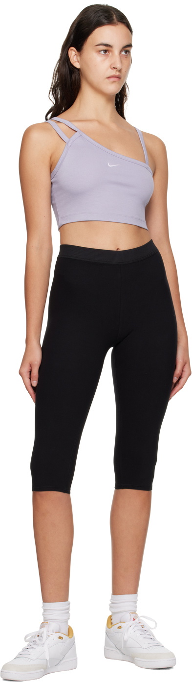 Alo Black Iconic 90's Capri Leggings Aloye