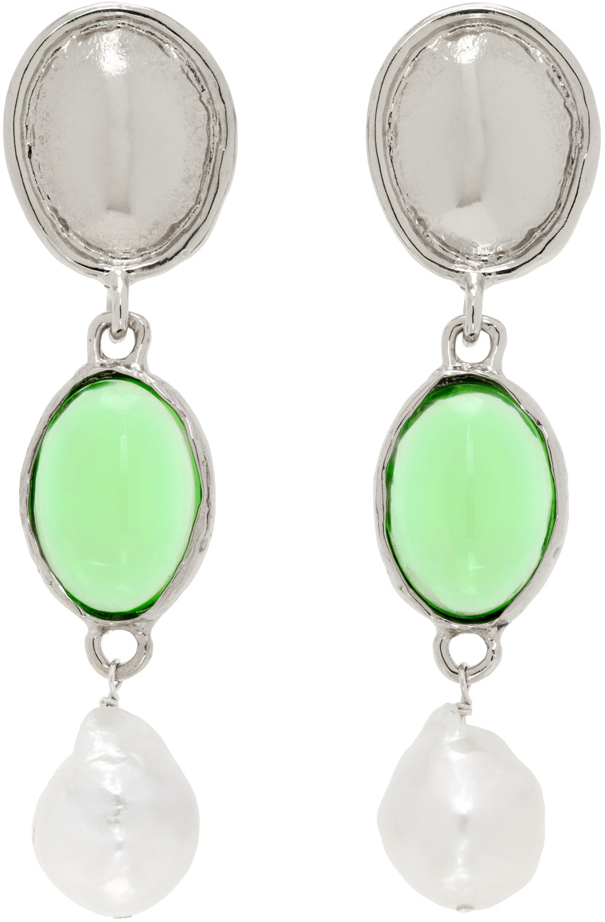 Mondo Mondo Silver Sirena Earrings Mondo Mondo