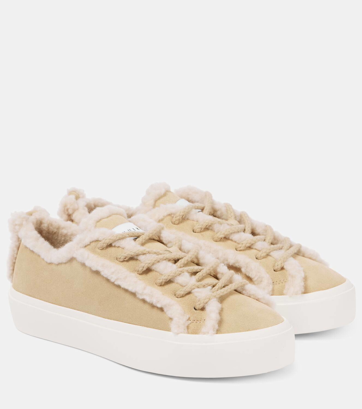 Inuikii Shearling-lined suede sneakers Inuikii