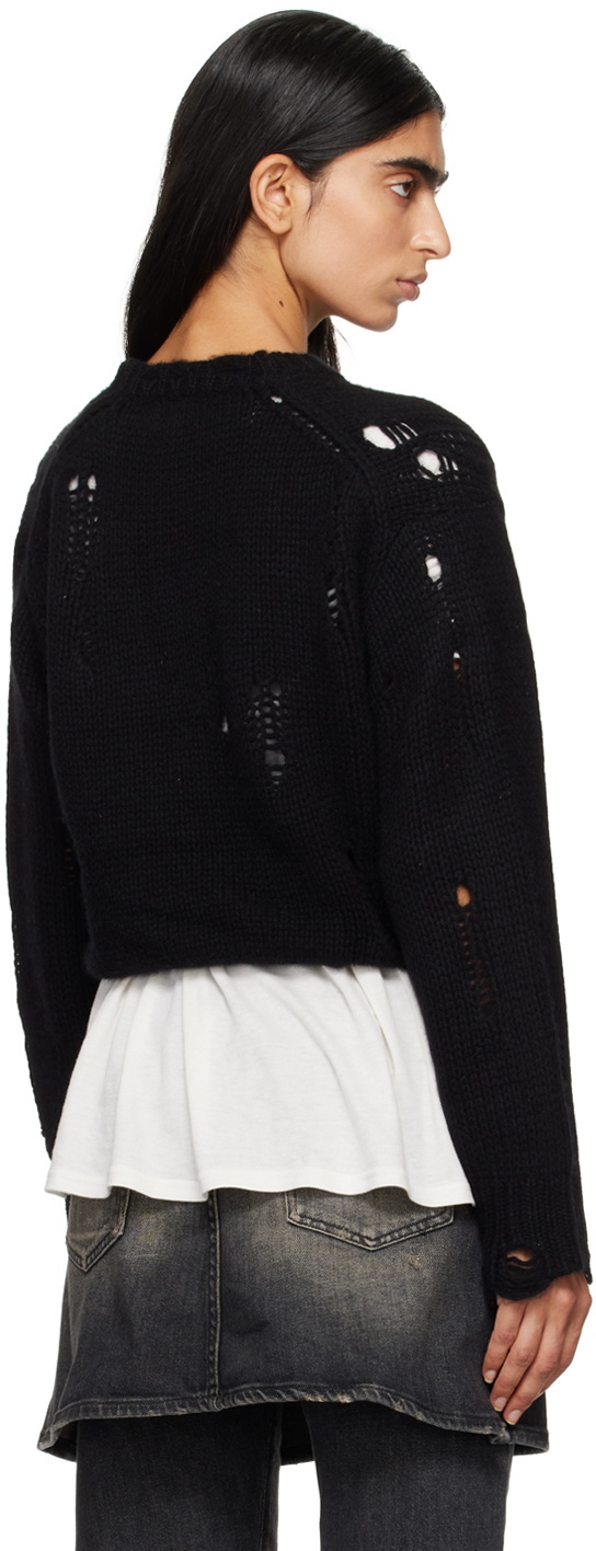 R13 Black Crossover Cardigan R13