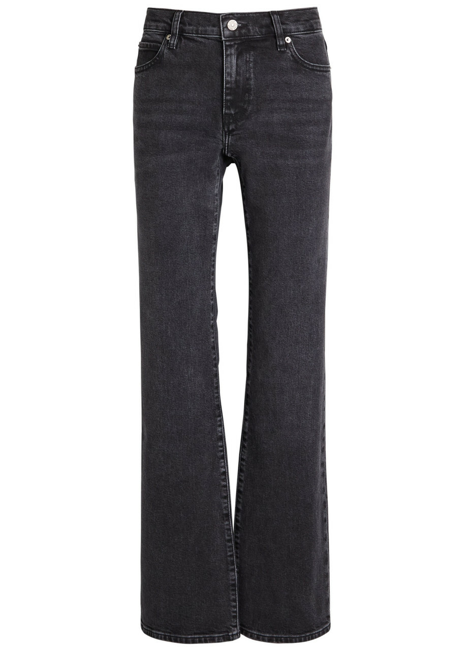 Frame The Rodeo Bootcut Jeans Dark Grey Frame Denim