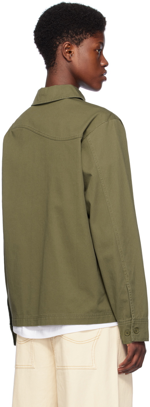 Dime Green Studded Wave Shirt Dime