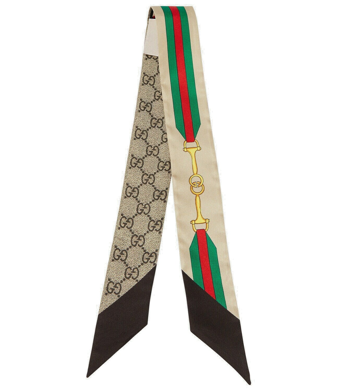 Gucci GG printed silk scarf Gucci