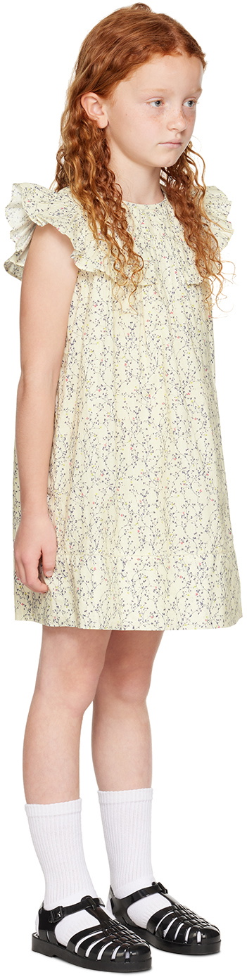 Bonpoint Kids Beige Amber Dress Bonpoint