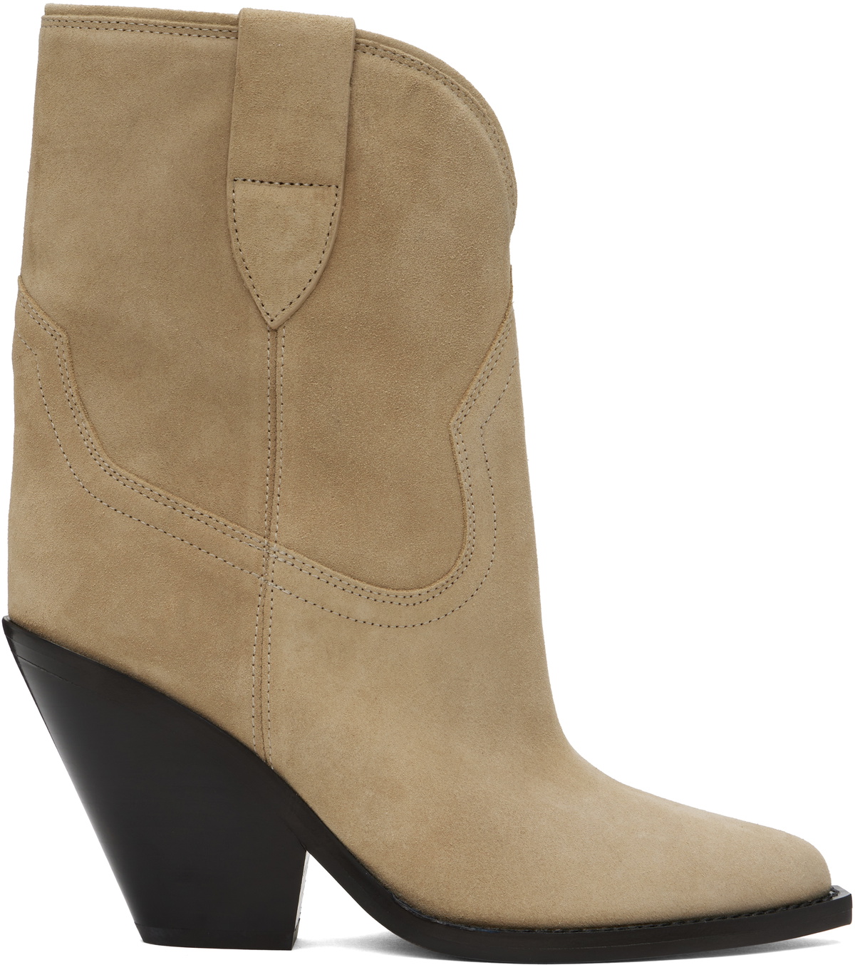 Isabel Marant Beige Leyane Boots Isabel Marant