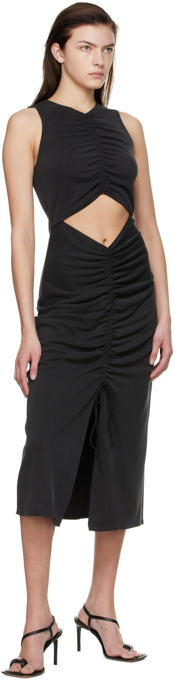 Third Form Black Modal Midi Dress THIRD FORM