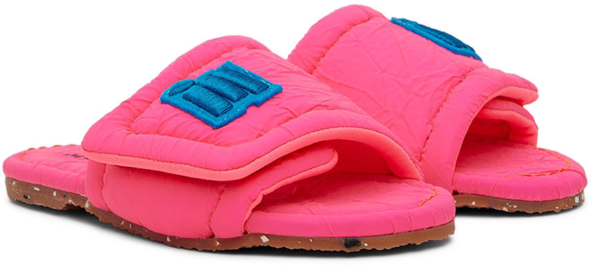 Maison Mangostan Kids Pink Sandia Slides Maison Mangostan