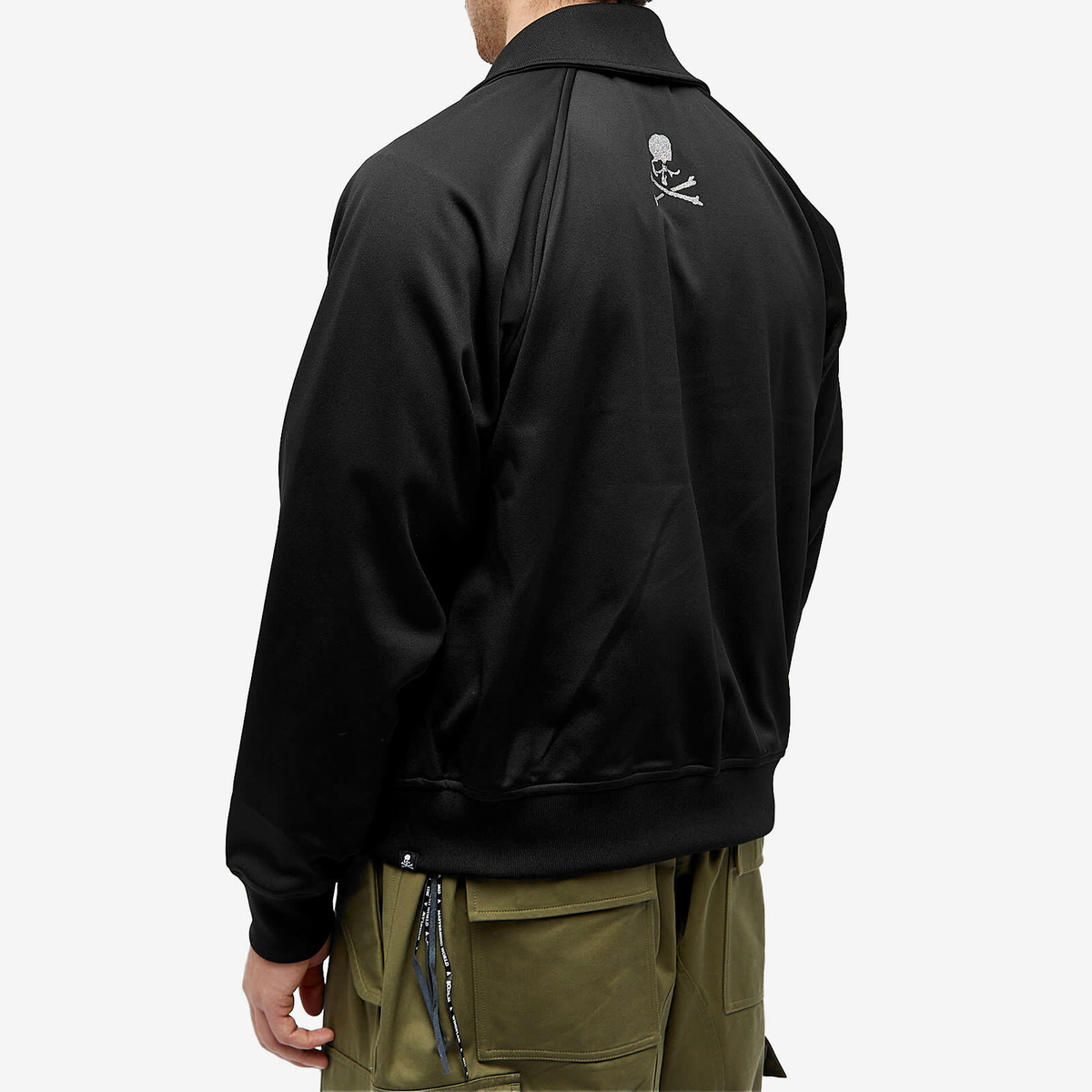 MASTERMIND WORLD Men's Skull Track Jacket in Black MASTERMIND WORLD