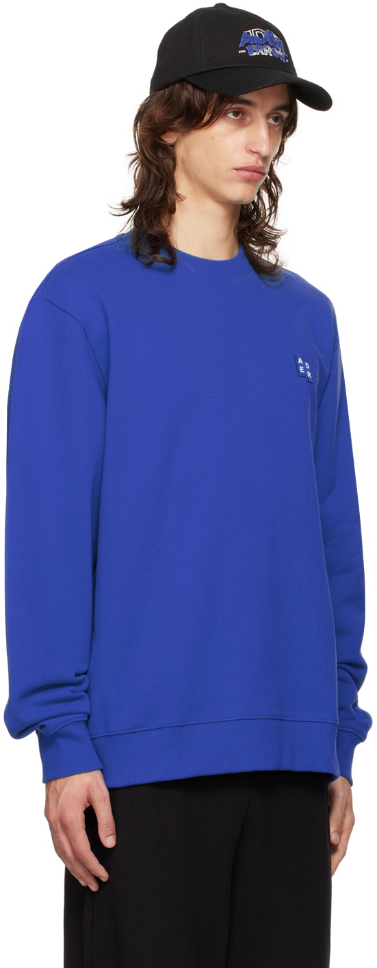 ADER error Blue TRS Tag 01 Sweatshirt ADER error