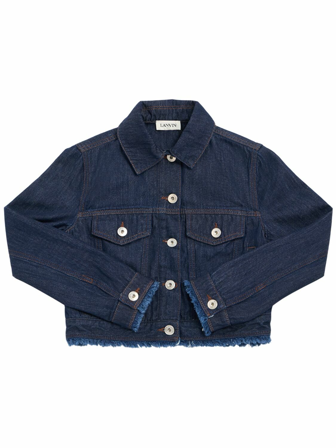 LANVIN Cotton Denim Jacket Lanvin