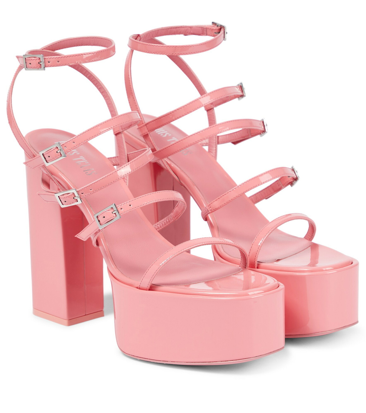 Paris Texas - Jessica 130 leather platform sandals Paris Texas