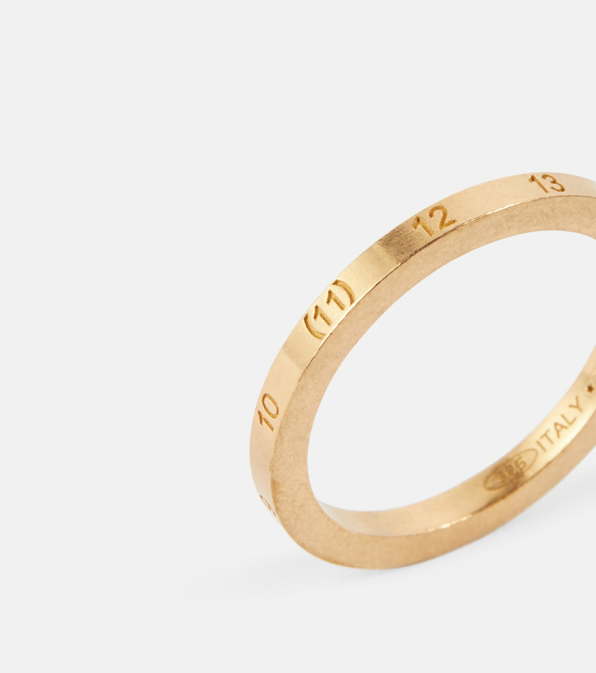 Maison Margiela - Logo-engraved ring Maison Margiela