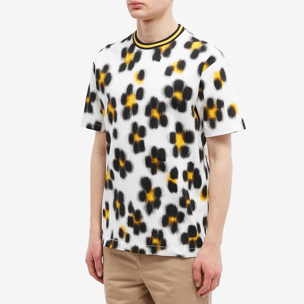 Kenzo Paris Men's Hana Leopard Classic T-Shirt in Off White Kenzo