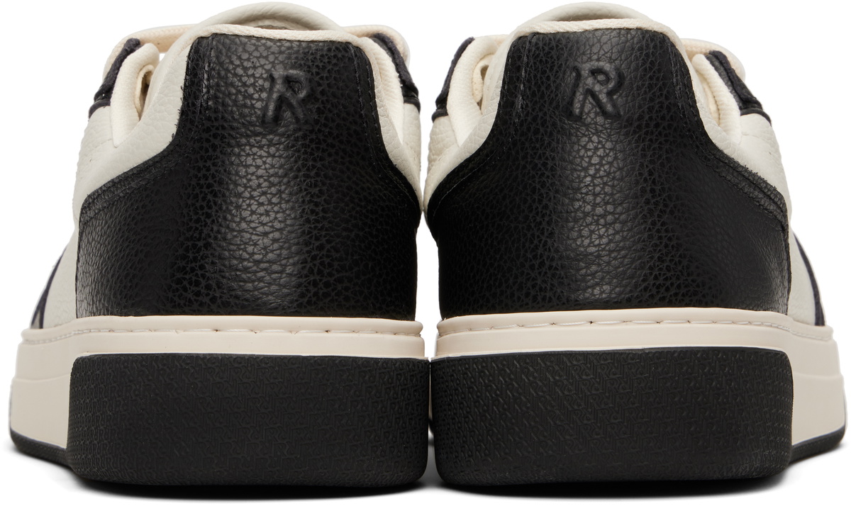 Represent Black & Off-White Initial Sneakers Represent