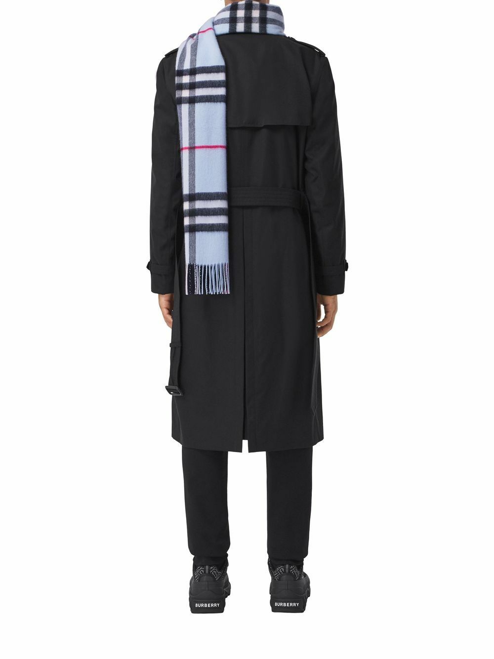 BURBERRY - Giant Check Cashmere Scarf Burberry