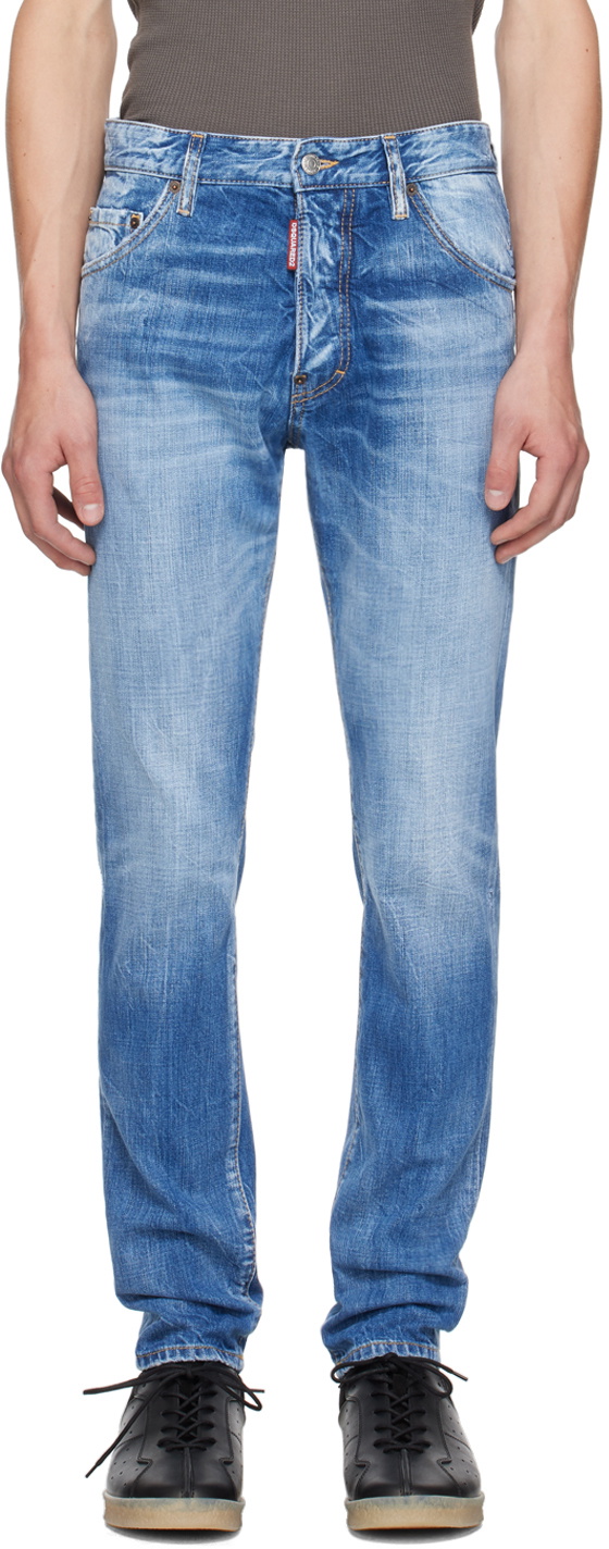Dsquared2 Blue Cool Guy Jeans Dsquared2